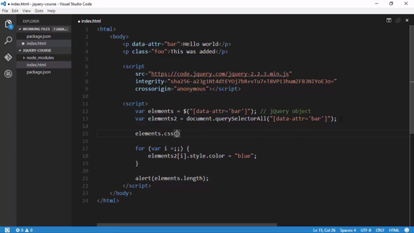 How To Use The JQuery Function To Select Elements Medianic