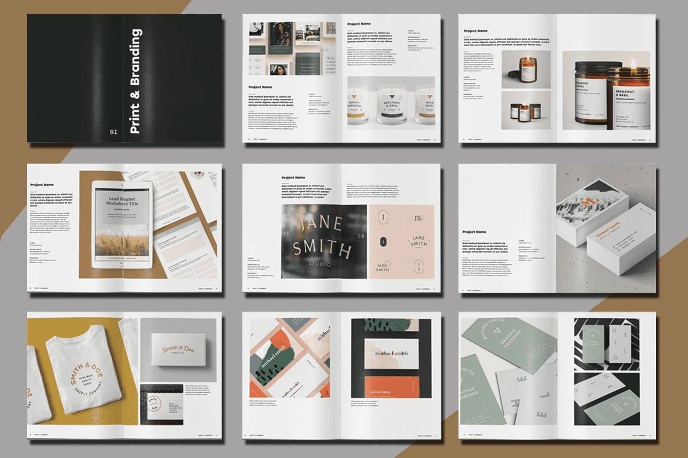 InDesign Portfolio Templates: 10+ Best Free Options